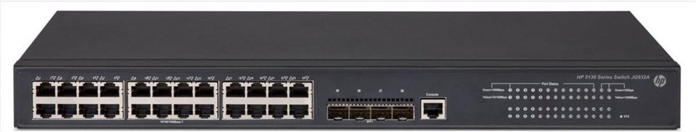 HP 5130-24G-4SFP+, 24xGE, 4xSFP | Datacomp.sk