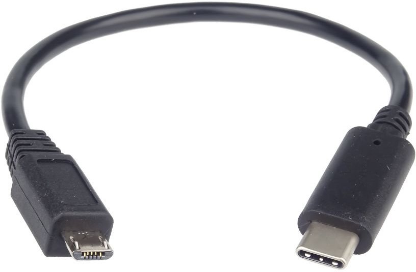 PremiumCord kábel USB-C na micro USB M/M, prepojovací, 0,2m | Datacomp.sk