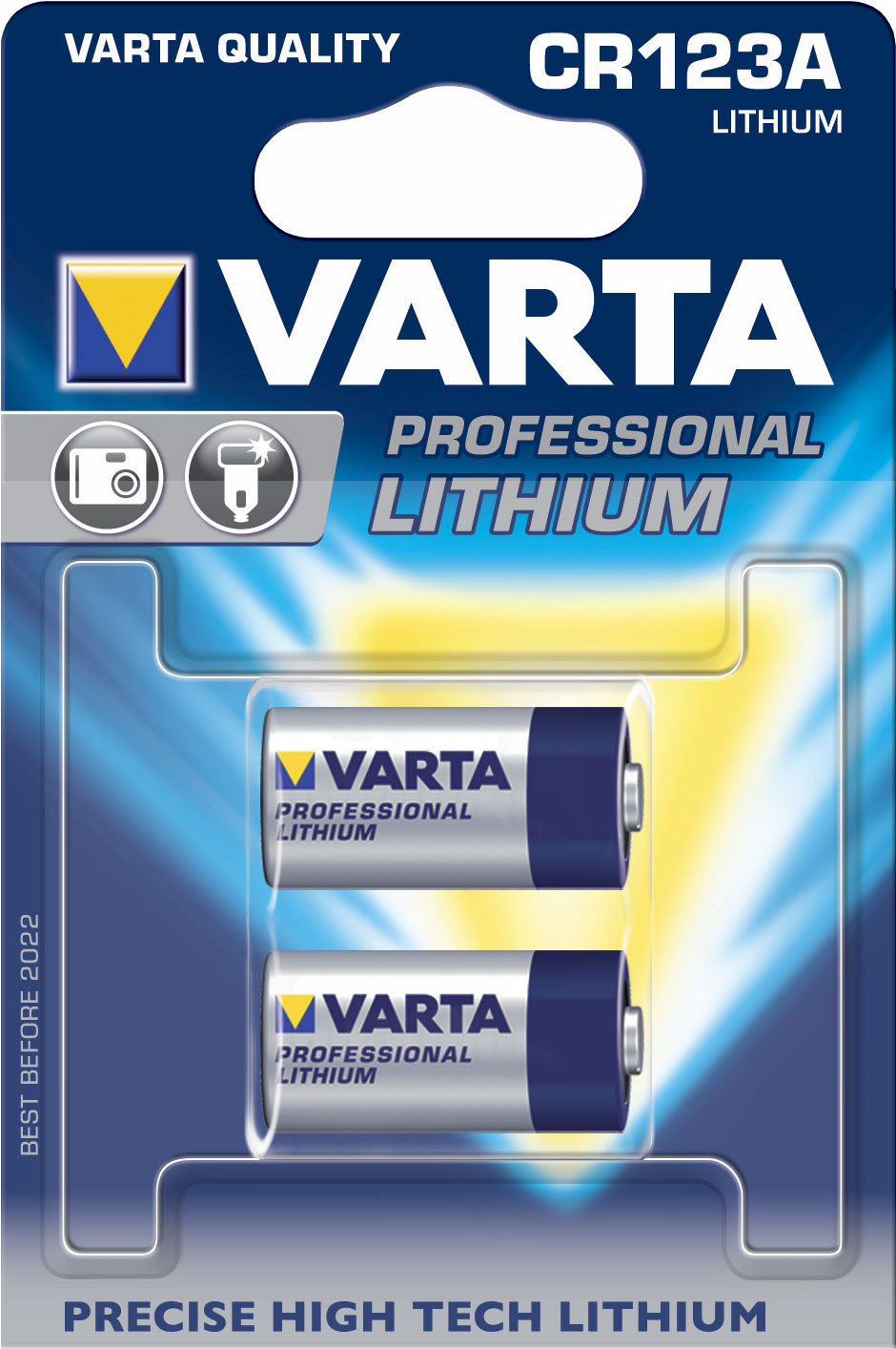Varta CR123A Lithium Photo 3V 2x | Datacomp.sk