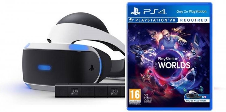 Sony PlayStation VR + PS4 Eye Camera V2 + VR Worlds | VYPREDAJ ...