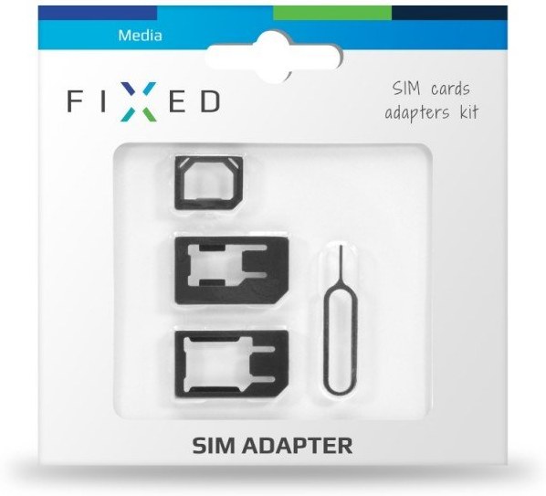 Fixed adaptér SIM kariet, nanoSIM na microSIM a miniSIM karty /z ...