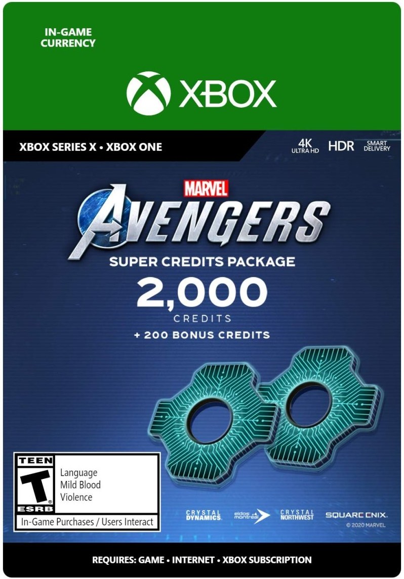 Marvel's Avengers: Super Credits Package | Datacomp.sk