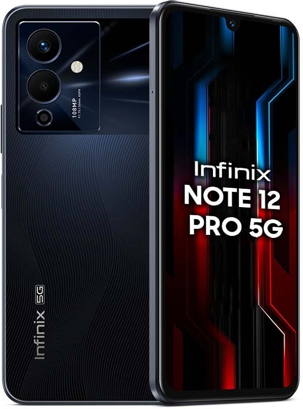 Infinix Note 12 PRO 5G, 128 GB, čierny - mobil | VÝPREDAJ