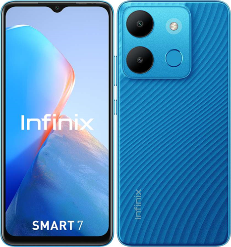 Infinix Smart 7, 64 GB, Dual SIM, modrý - mobil | VÝPREDAJ