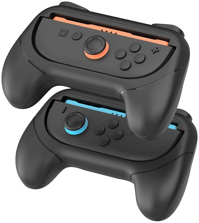 iPega SW2055H Grip pre JoyCon ovládače Nintendo Switch 2, čierne