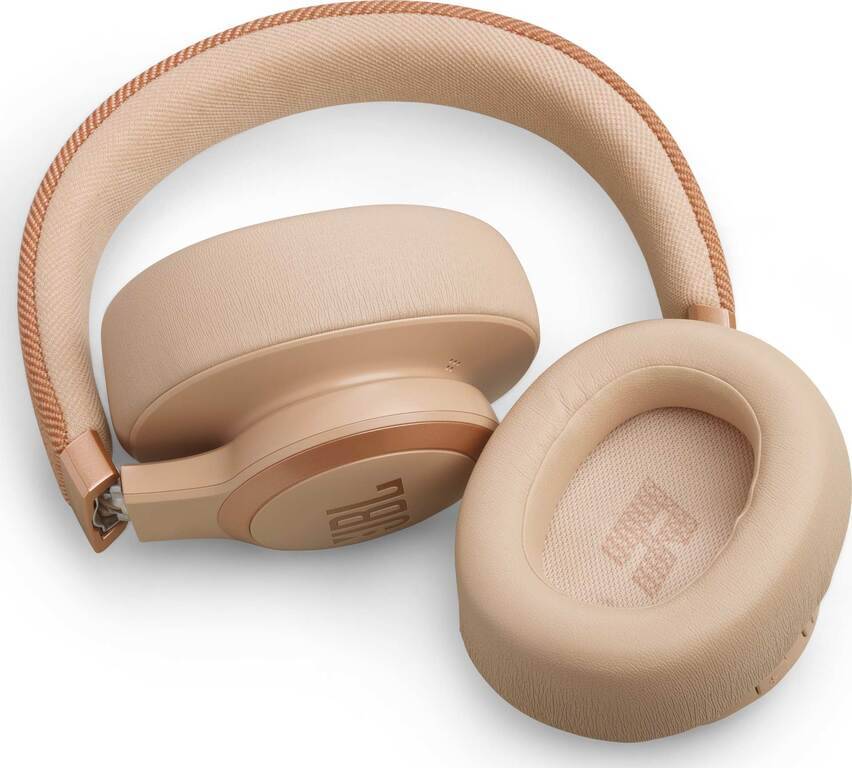 JBL Live 770NC Sand, bluetooth slúchadlá, béžové | AKCIA