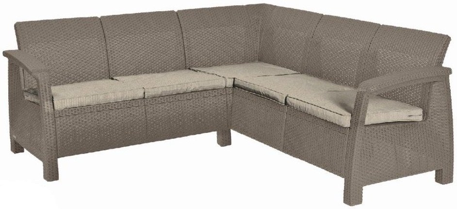 Keter Corfu Relax, záhradný nábytok, béžový | Datacomp.sk