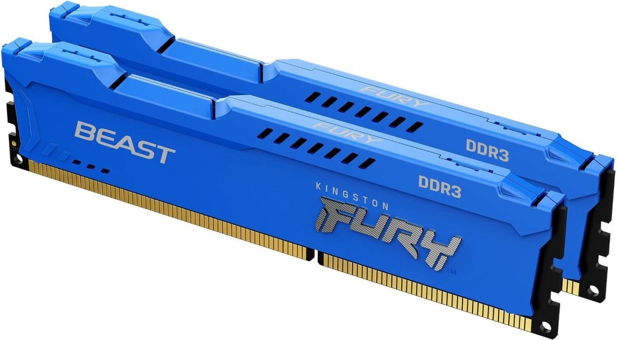 Kingston FURY Beast Blue, 2x8GB, 1600MHz, DDR3 | VÝPREDAJ
