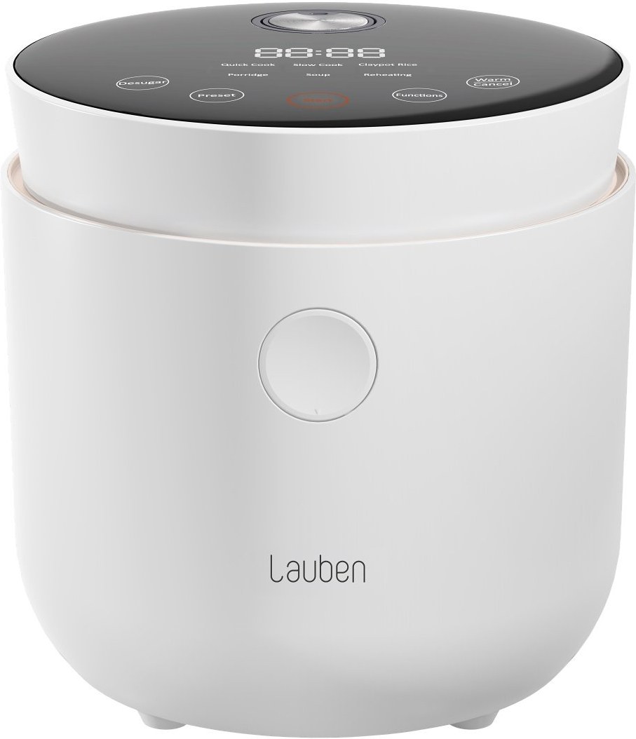 Lauben Low Sugar Rice Cooker 1500WT, ryžovar, biely