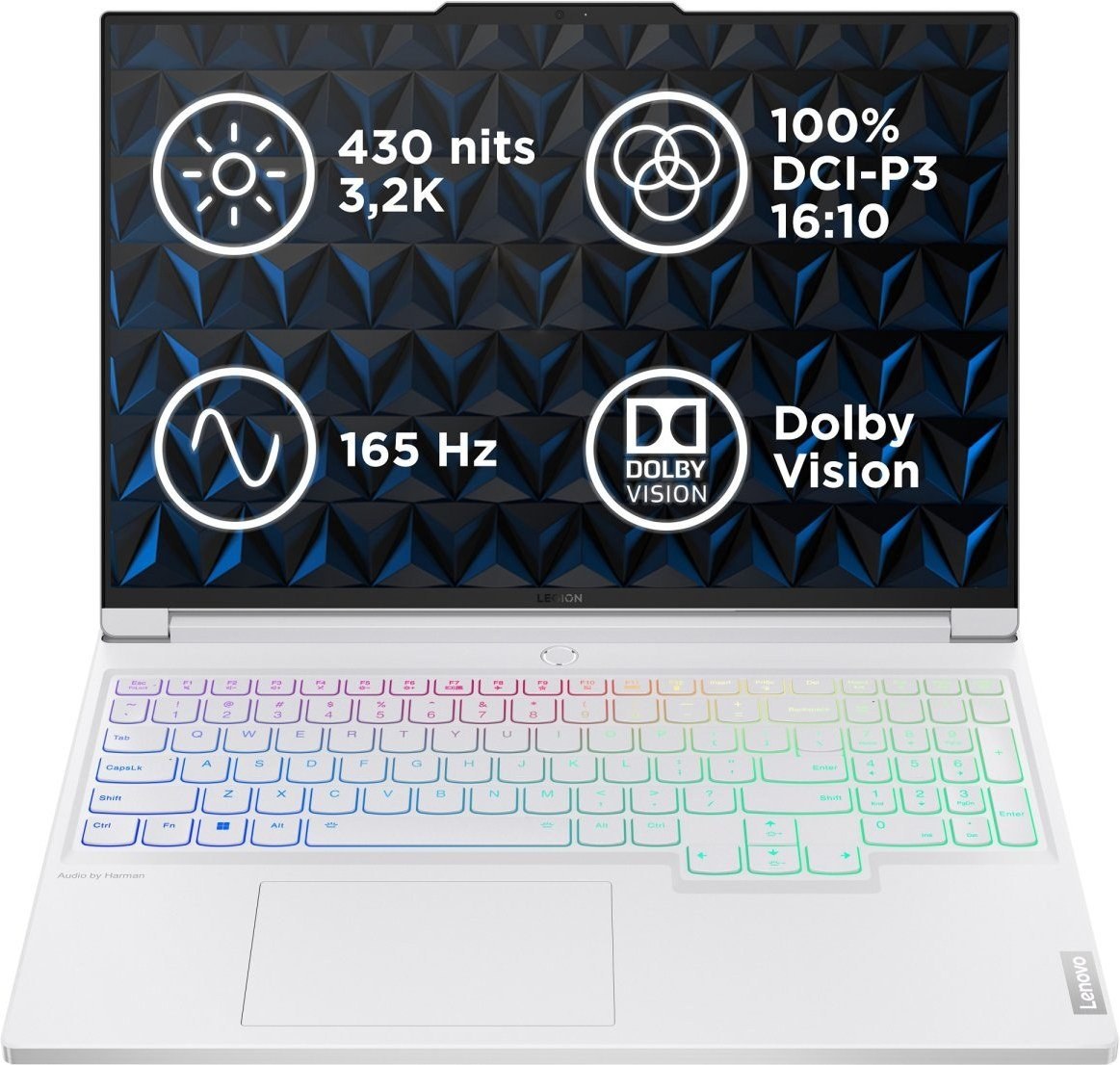 Lenovo Legion 7 16IRX9, 83FD0060CK, biely - notebook | VÝPREDAJ