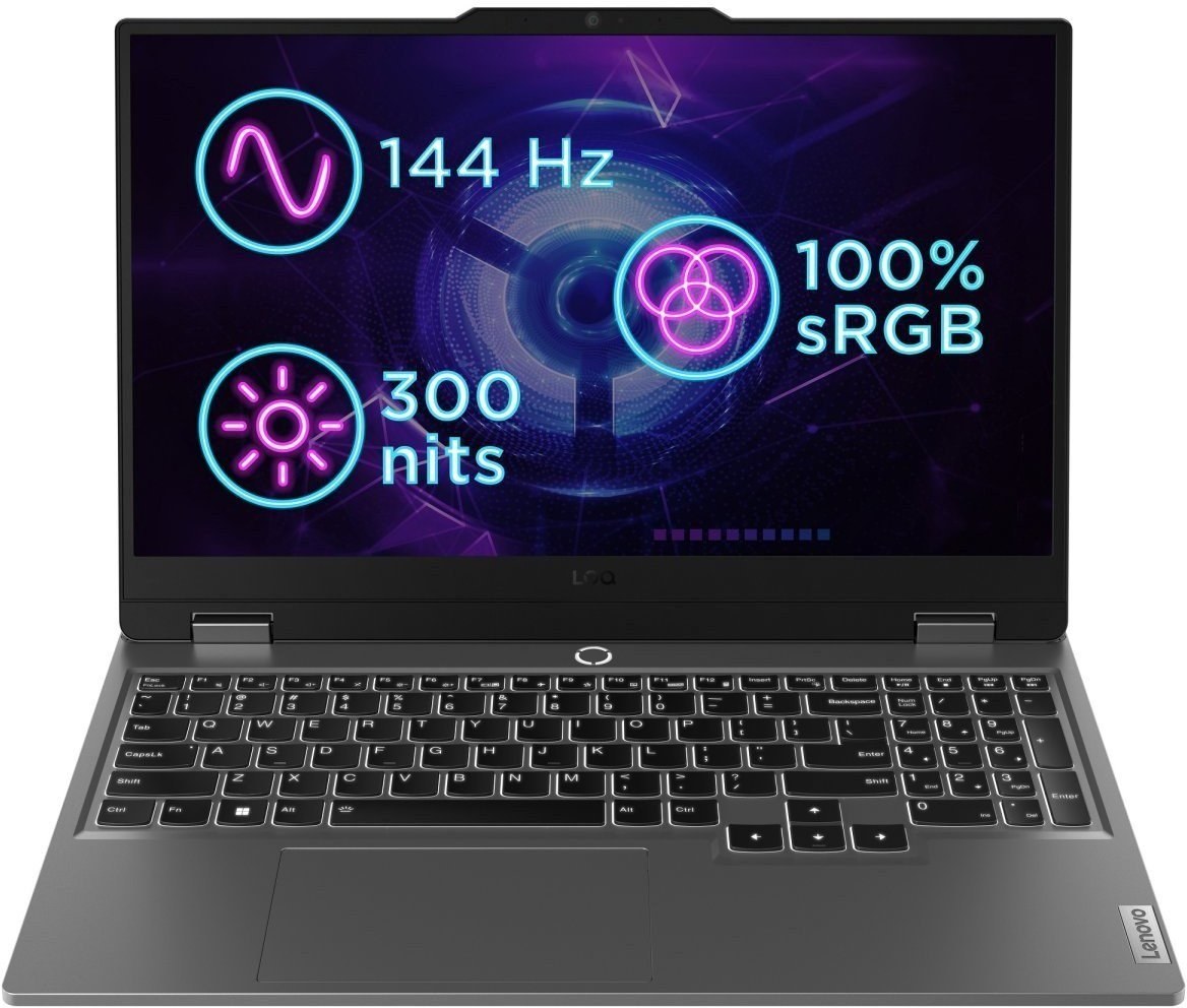 Lenovo LOQ 15IRX9, 83DV006MCK, sivý - notebook | VÝPREDAJ