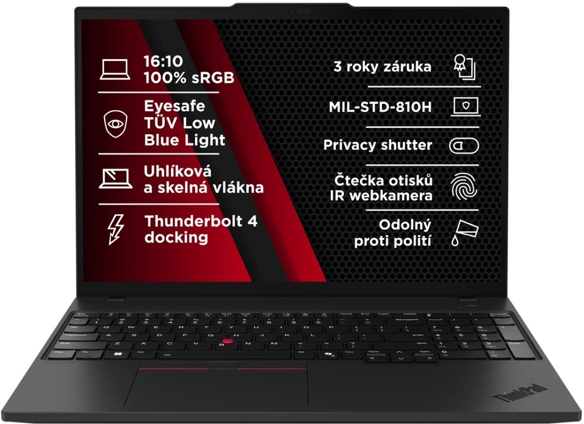 Lenovo ThinkPad P16s Gen 4, 21RX0015CK, čierny - notebook