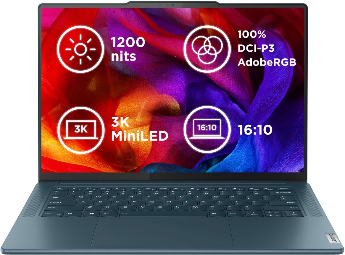 Lenovo Yoga Pro 9 14IRP8, 83BU006FCK, modrý - notebook | VÝPREDAJ