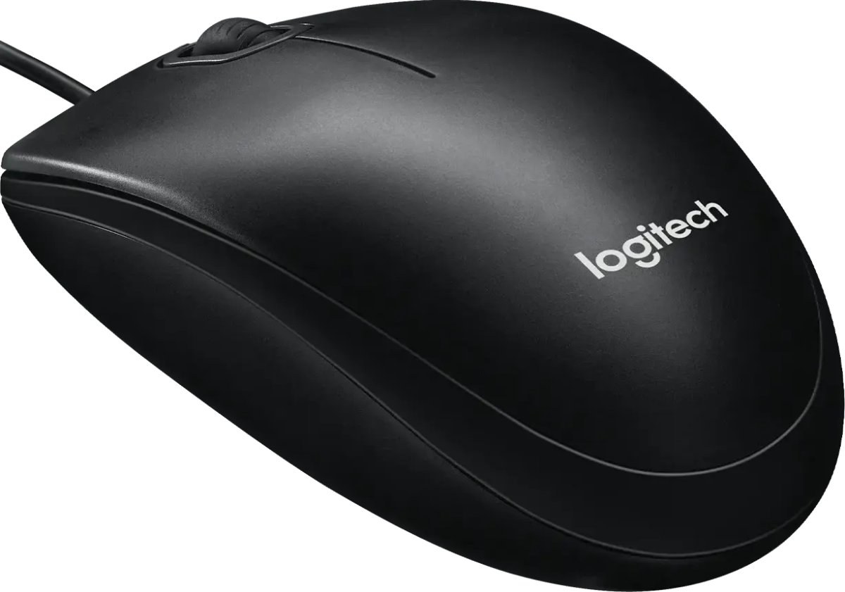 Logitech M100, optická myš, čierna | Datacomp.sk