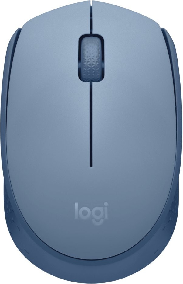 Logitech M171, bezdrôtová myš, optická, sivomodrá