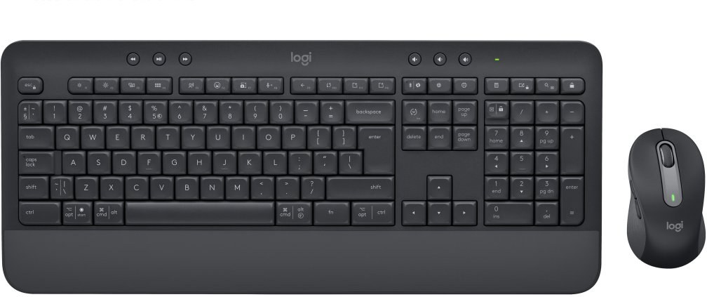 Logitech MK650 Signature Combo for Business, SK/CZ, graphite | AKCIA