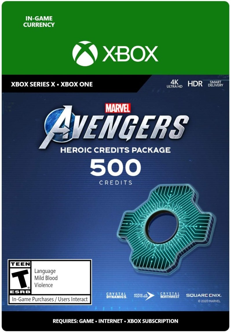 Marvel's Avengers: Heroic Credits Package