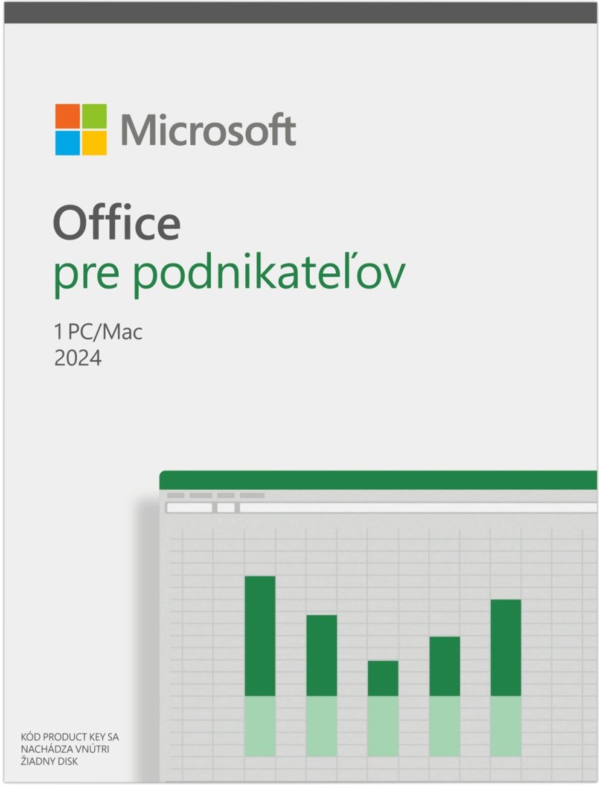 Microsoft Office 2024 ESD pre domácnosti a podnikateľov, elektronická ...