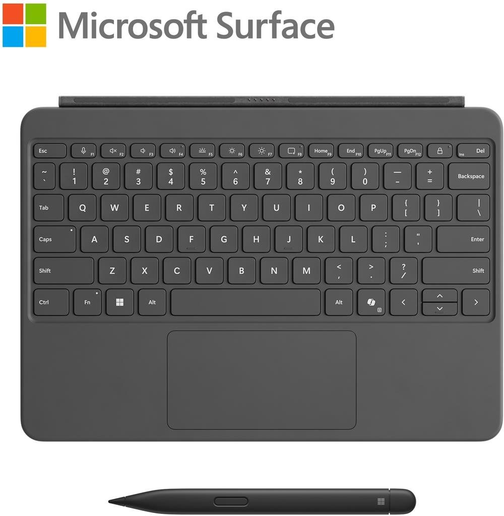 Microsoft Surface Pro 12" Keyboard + Slim Pen 2 Bundle (Slate ...