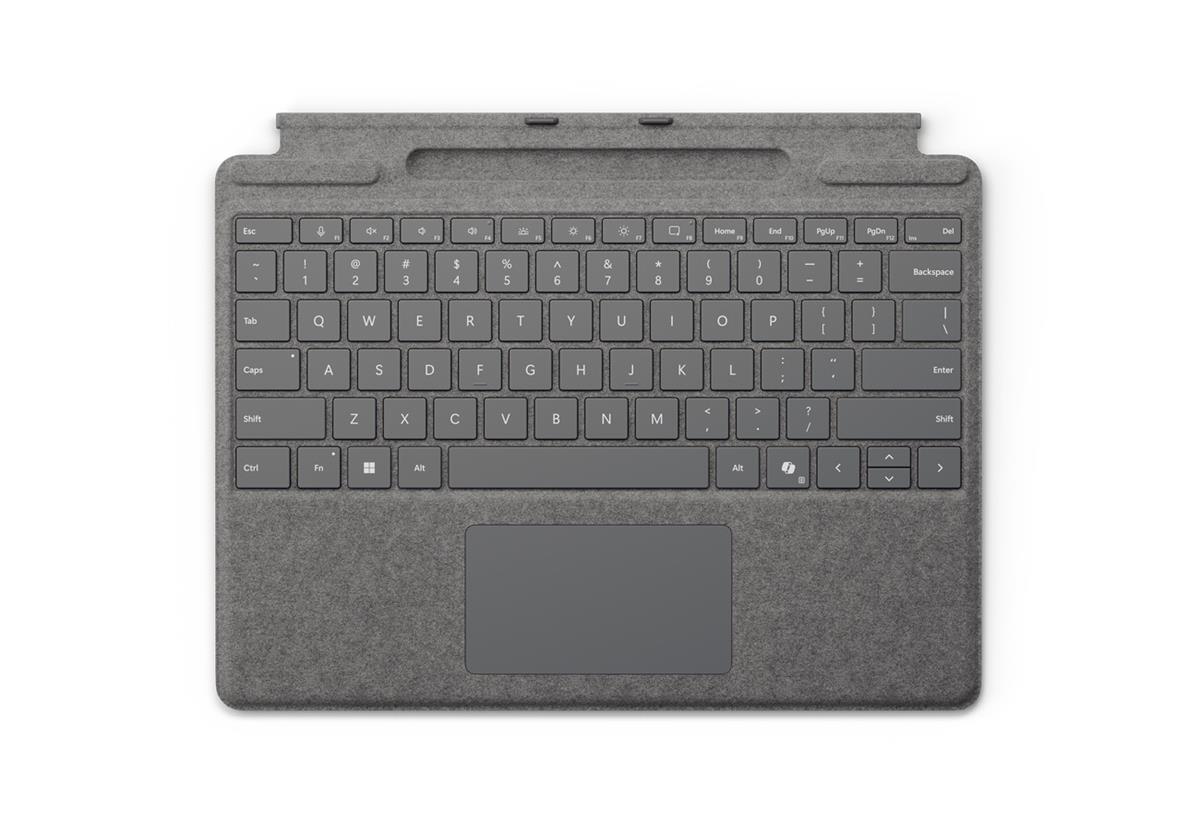 Microsoft Surface Pro Keyboard, Platinum, ENG