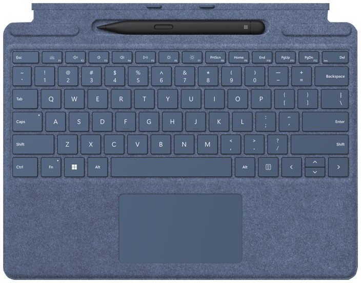 Microsoft Surface Pro Signature Keyboard + Slim Pen 2 Bundle (Sapphire ...