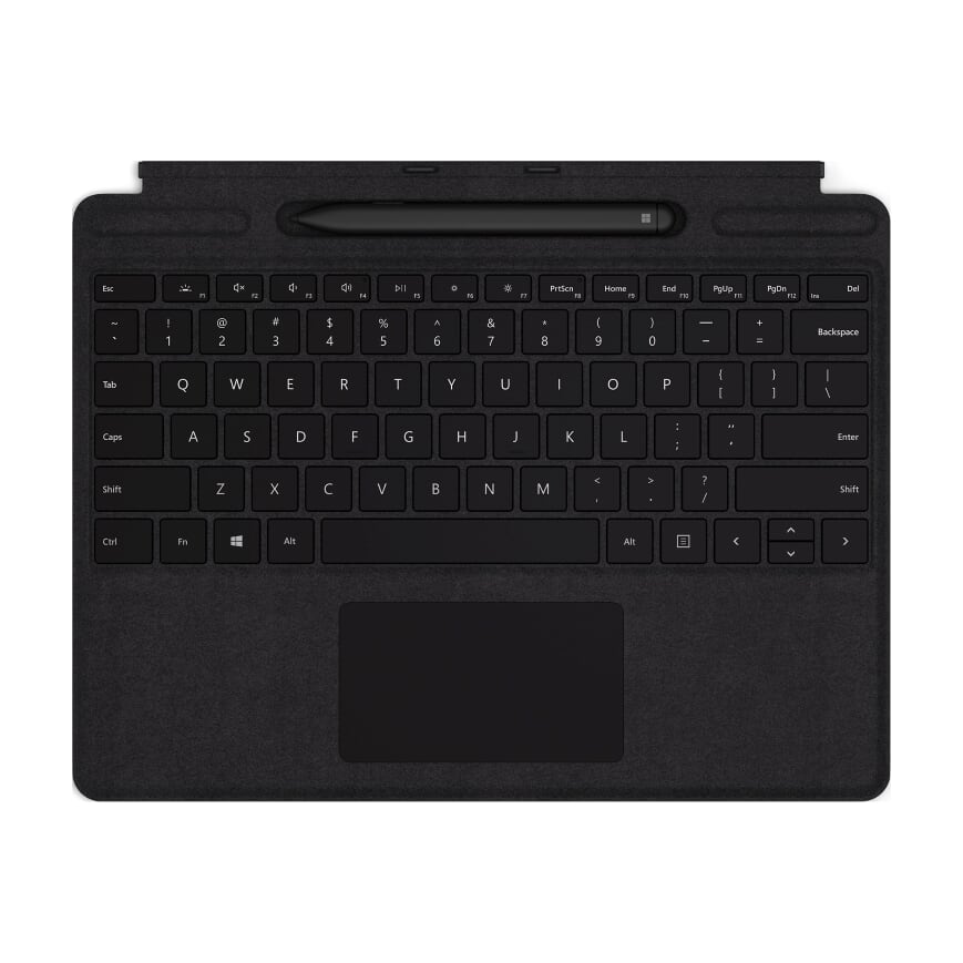 Microsoft Surface Pro X Keyboard + Pen bundle (Black), Commercial, ENG ...