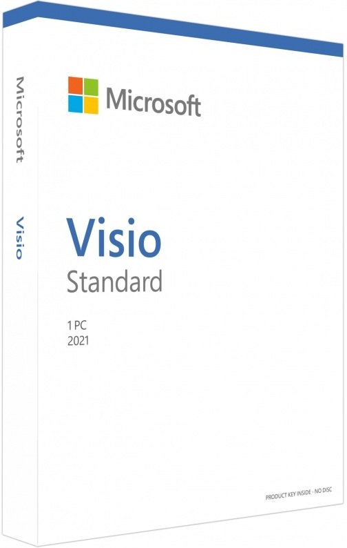 Microsoft Visio Standard 2021, el. licencia | VÝPREDAJ