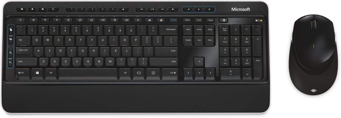 Microsoft Wireless Desktop 3050, set klávesnice a myši, SK+CZ, (rozbalené)