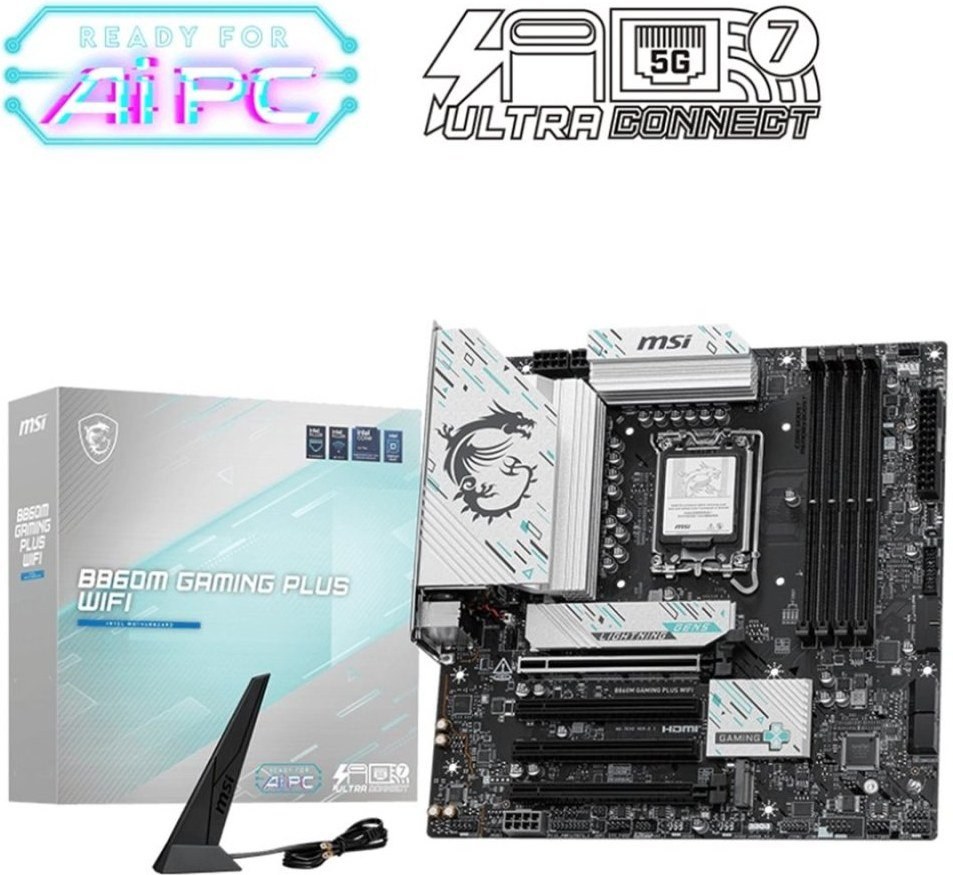 MSI B860M GAMING PLUS WIFI | Datacomp.sk