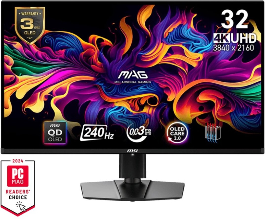 MSI MAG 321UPX QD-OLED, 31.5" | Datacomp.sk