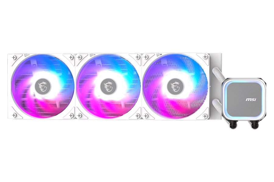 MSI MAG CORELIQUID A13 360 WHITE/ 3x 120mm ARGB fan / biely - chladič ...