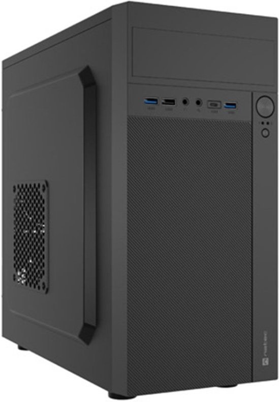 Natec Helix, micro tower, USB-C, čierna | Datacomp.sk