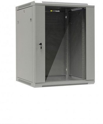 Netrack 19" závesný rack 15U/600mm, sivý | VÝPREDAJ