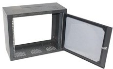 Netrack 19" závesný rack 6U/240mm, čierny | VÝPREDAJ