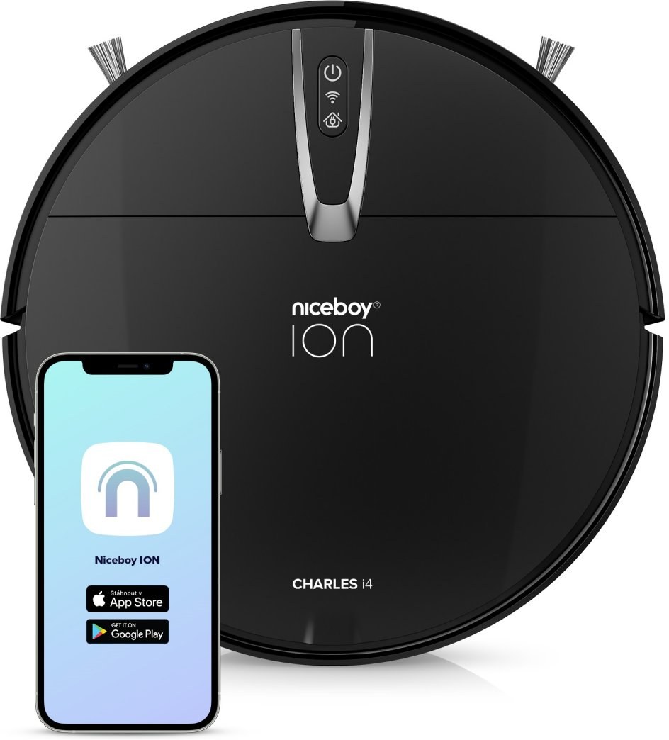 Niceboy ION Charles i4, vysávač, čierny | Datacomp.sk