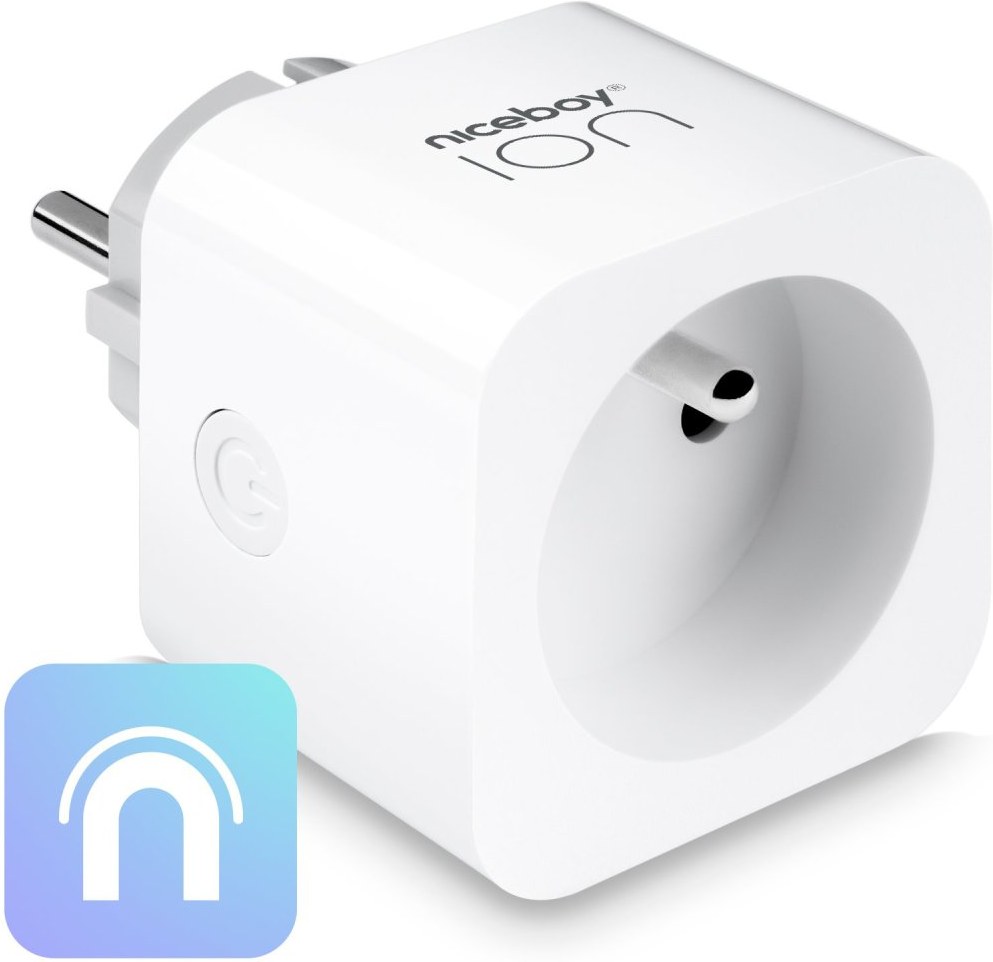 Niceboy ION Smart Plug Pro, zásuvka s meraním spotreby
