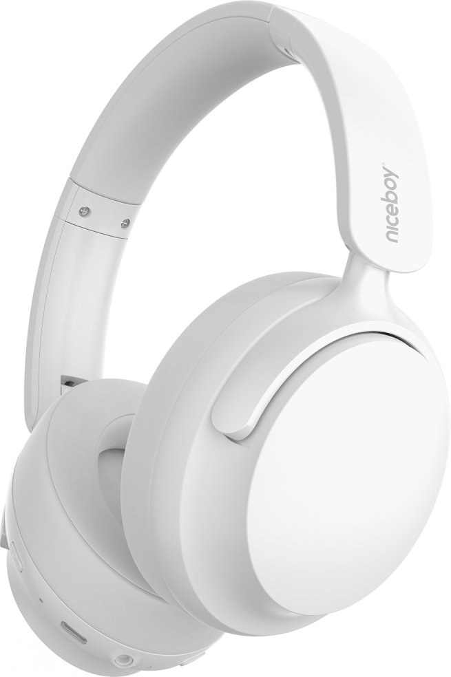 Niceboy Stellar, bezdrôtové slúchadlá, biele | Datacomp.sk