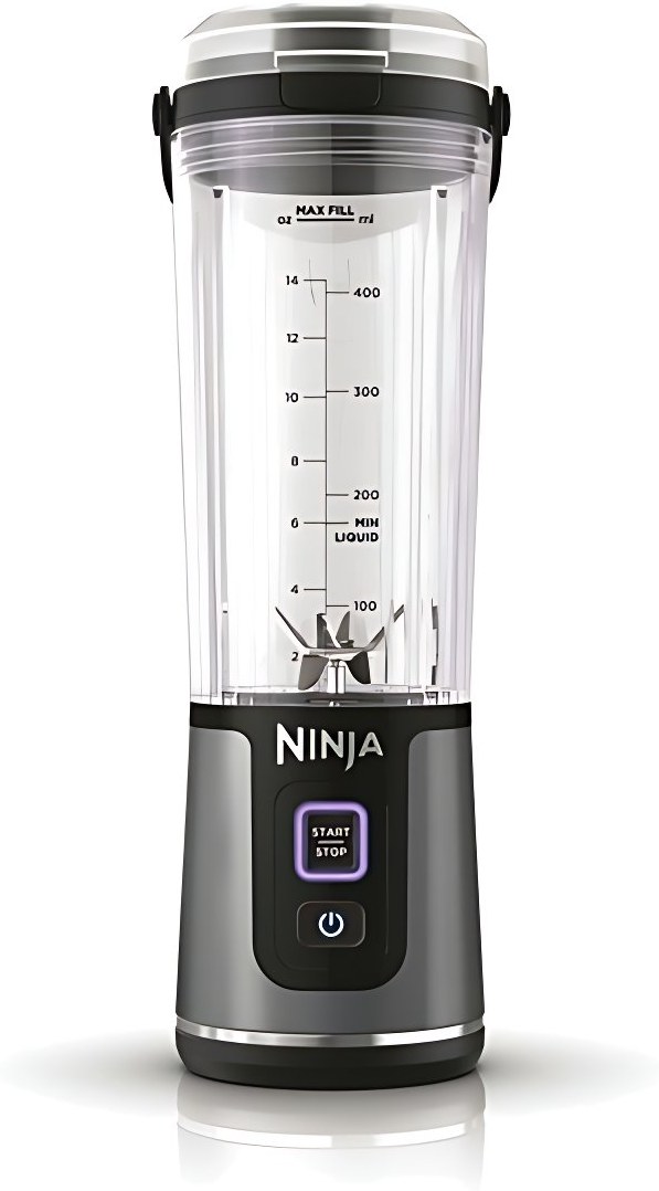 Ninja BC151EUBK Blast, prenosný mixér, čierny | AKCIA