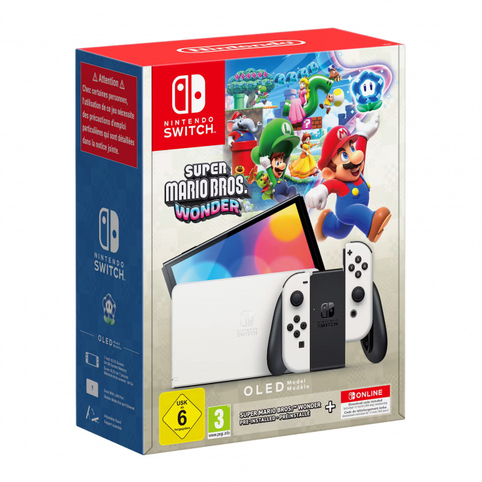 Nintendo Switch OLED + SMB Wonder + 12M NSO | Datacomp.sk
