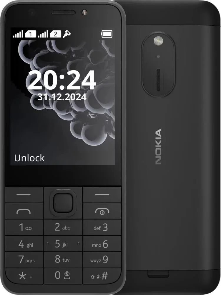Nokia 230, Dual SIM 2024, čierny | Datacomp.sk
