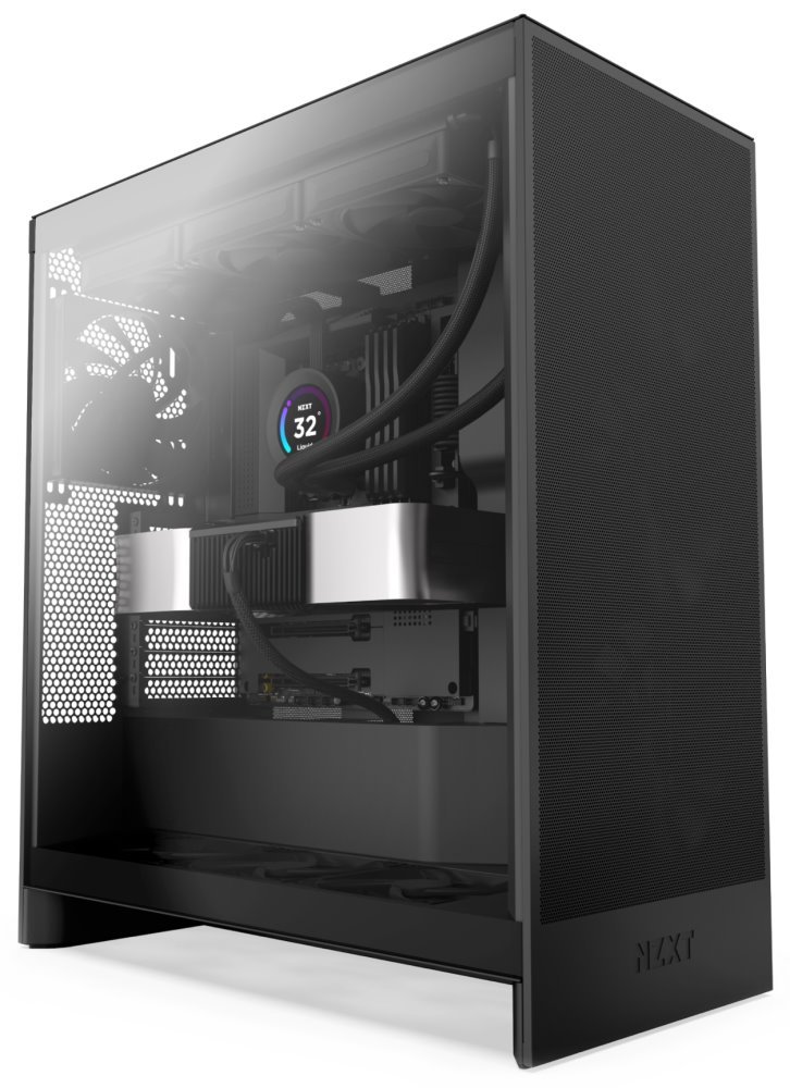 NZXT skříň H7 Flow edition / ATX / 3x 120 mm fan / USB-C / 2x USB ...