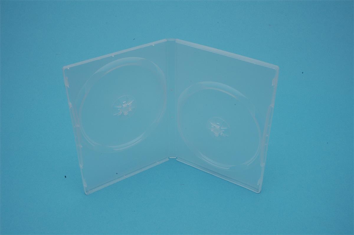 Obal na 2 DVD 14mm priesvitný | VÝPREDAJ | Datacomp.sk