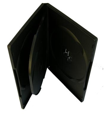 Obal na 3 DVD 14mm čierny | VÝPREDAJ | Datacomp.sk
