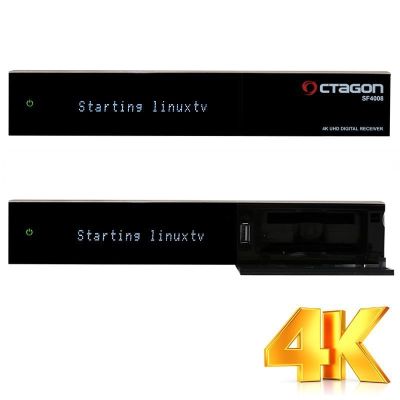 OCTAGON SF4008 Triple 4K E2 UHD 2160p (3x DVB-S2X) | VÝPREDAJ
