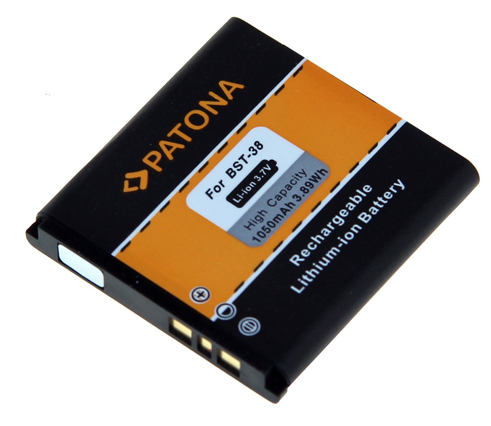 PATONA baterie pro mobilní telefon Sony Ericsson BST-38 1050mAh 3,8V Li ...