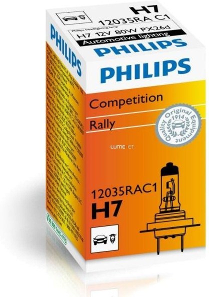 Philips H7 Rally 80W 12V 12035RAC1 offroad | Datacomp.sk