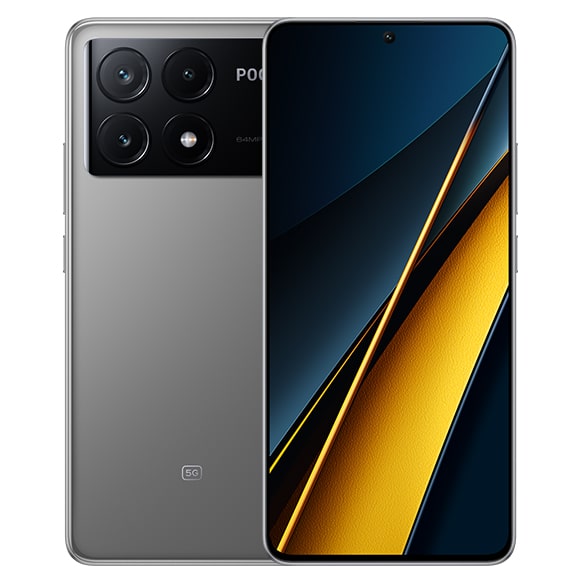POCO X6 Pro 5G, 12 GB, 512 GB, sivý - mobil | VÝPREDAJ