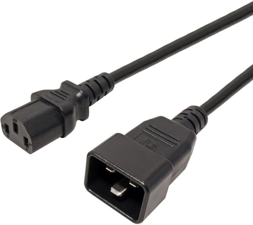 PremiumCord kábel sieťový 230V predlžovací IEC 320 C13 - IEC 320 C20, 3 ...