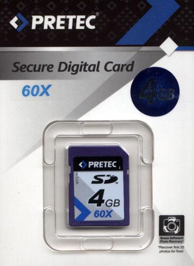 Pretec SD 4GB | VÝPREDAJ | Datacomp.sk