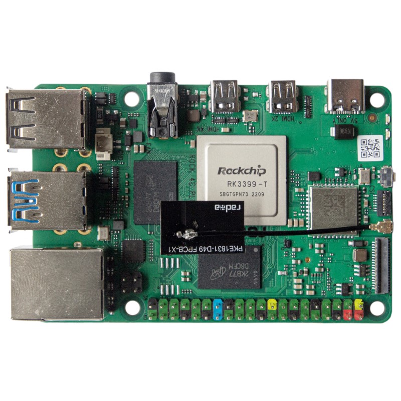 RADXA ROCK 4 C Plus, Mini PC, Rockchip/4GB | Datacomp.sk